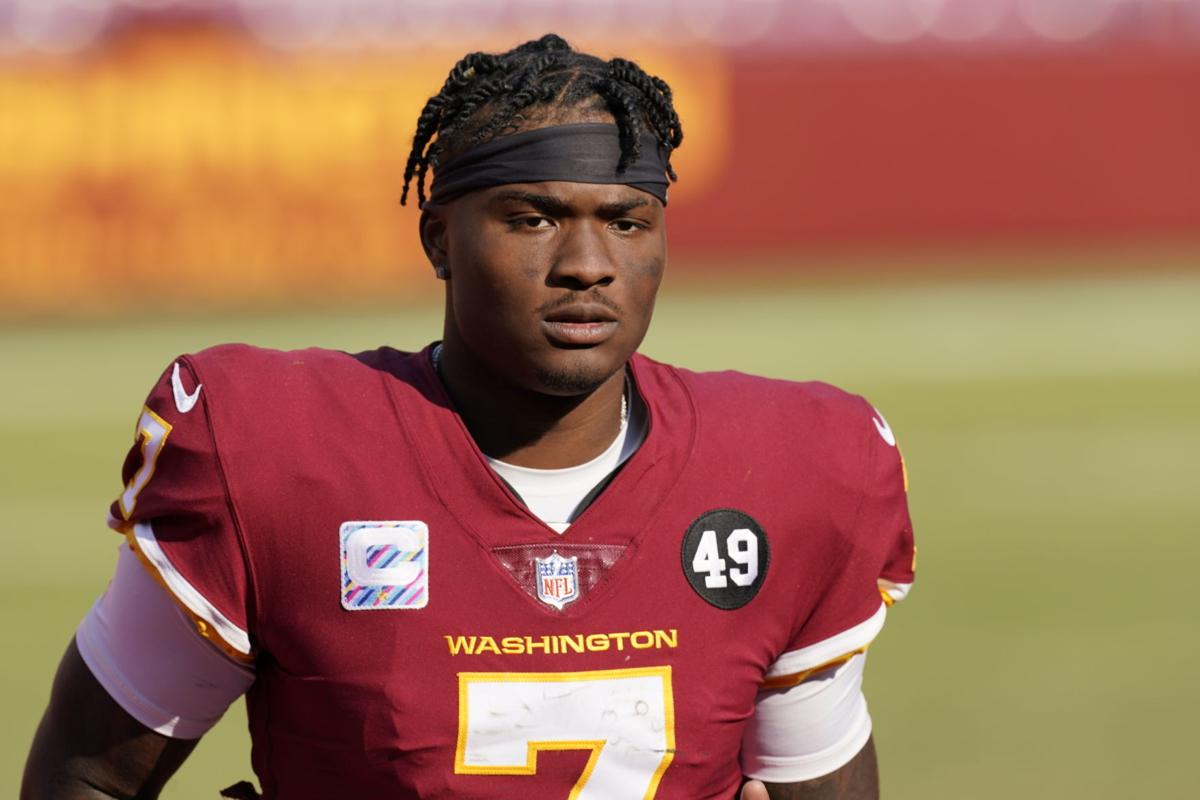 Washington benches QB Dwayne Haskins and names Kyle Allen as the Week 5 ...