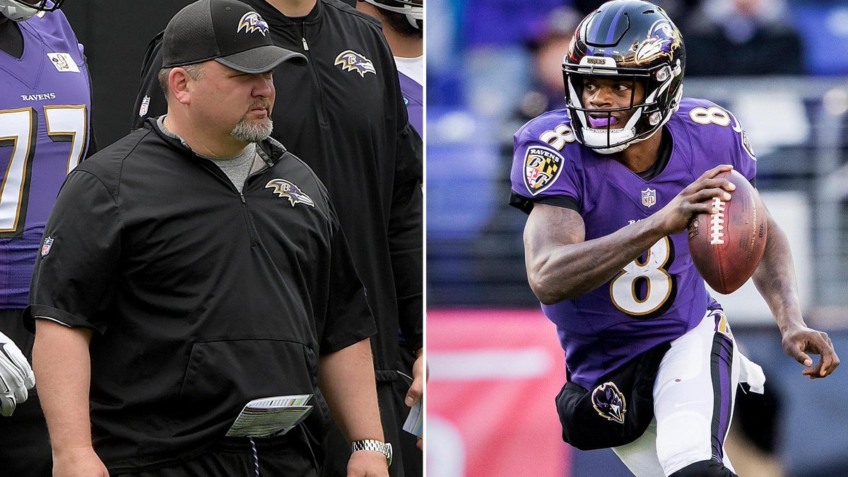 Ravens OC Greg Roman responds to comments of defenses "calling out ...
