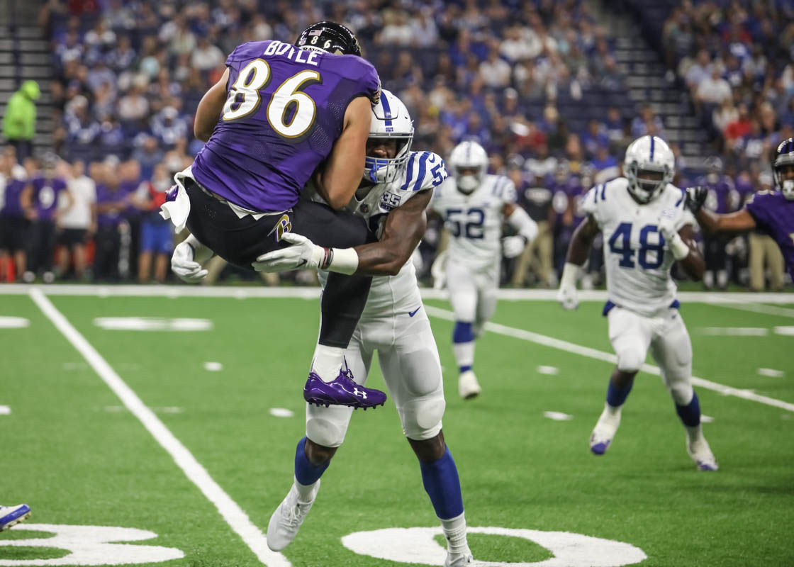 Four key matchups to watch for in Ravens v Indianapolis ...