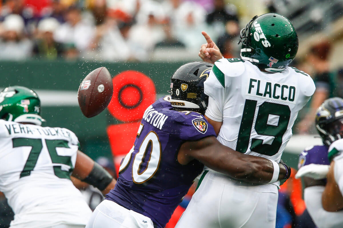 Ravens Defense Dominates Flacco and the Jets - Marylandsportsblog.com