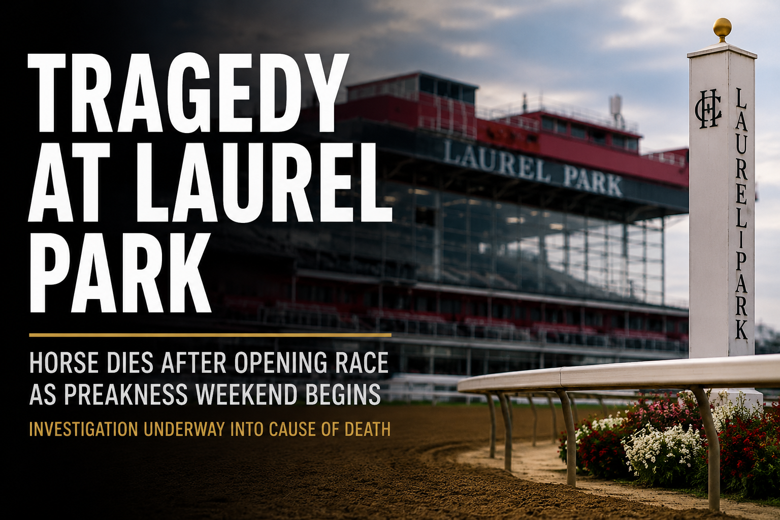 Tragedy at Laurel Park Casts Shadow Over Preakness Weekend After Death ...