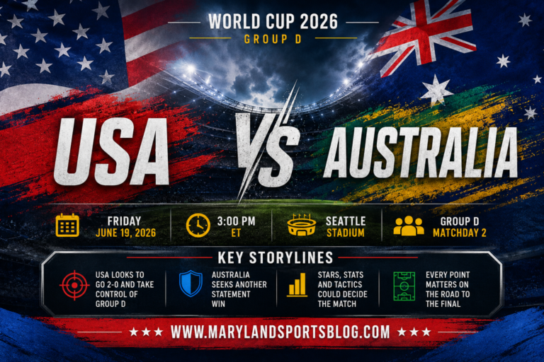 USA vs. Australia World Cup Preview: U.S. Can Take Control of Group D ...